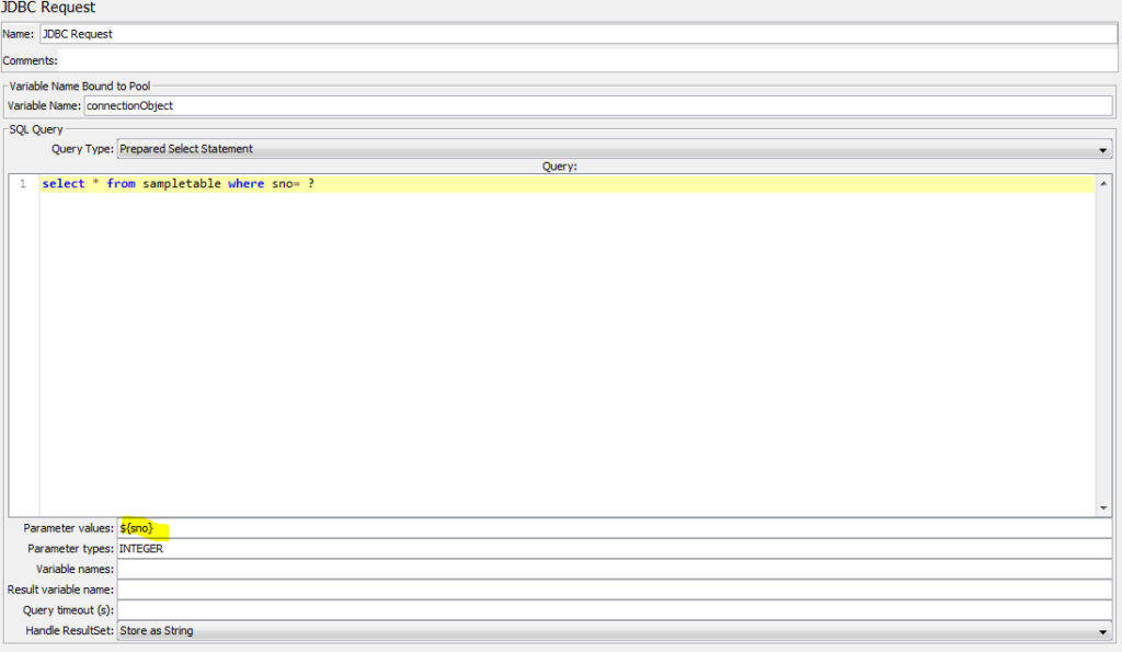 JDBC Testing in Jmeter for Databases - TaskIncomplete