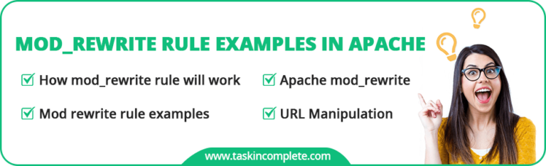 mod_rewrite Rule Examples in Apache - Task Incomplete